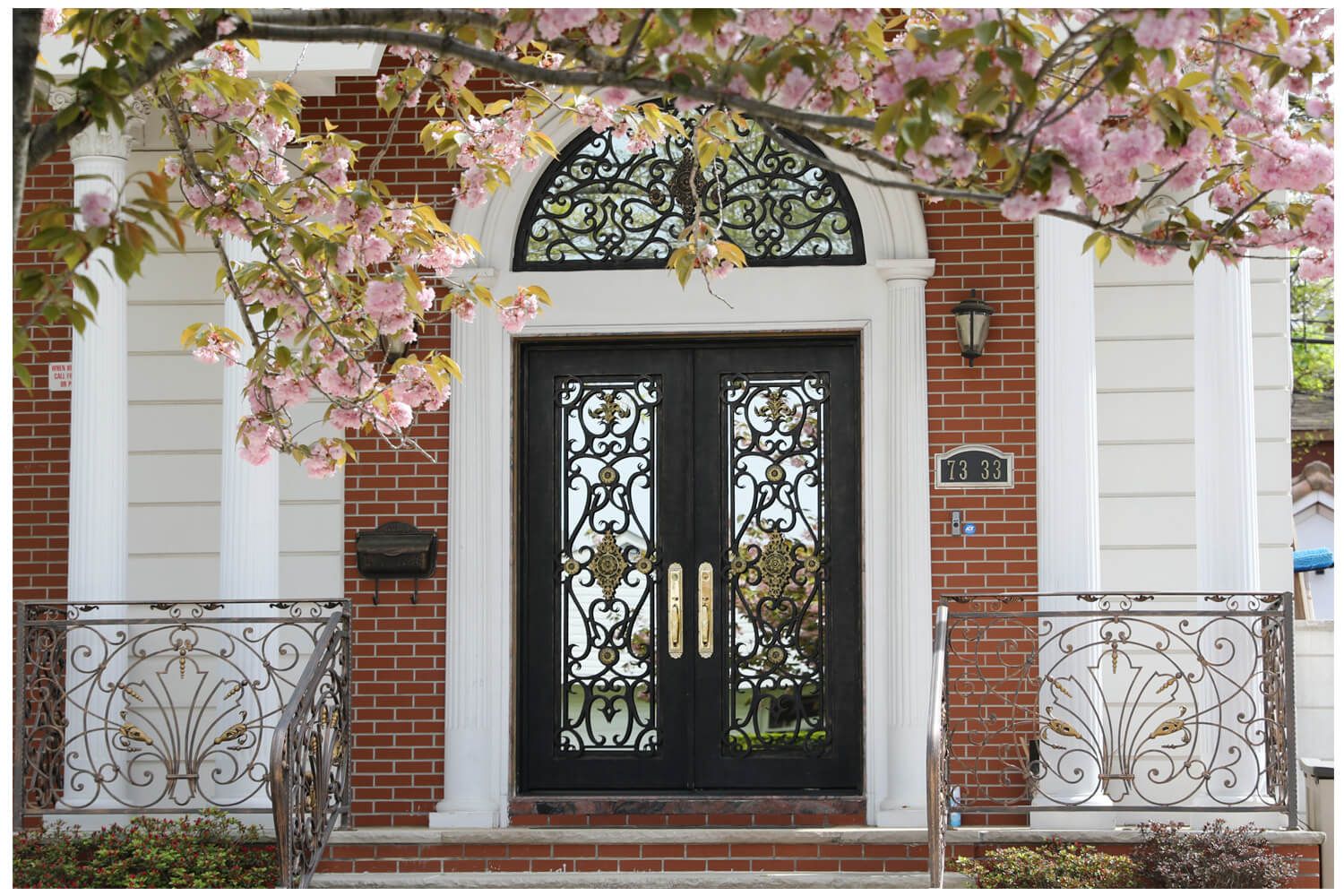 Nova Royal Series Wrought Iron Custom Exterior Door Style 003 Buy Doors ...