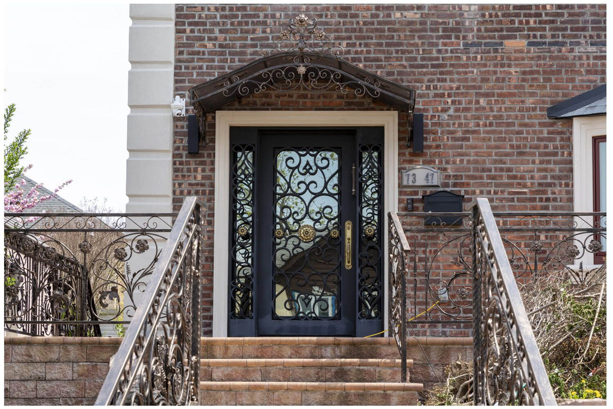 Nova Royal Series Wrought Iron Custom Exterior Door Style 028 Buy Doors ...