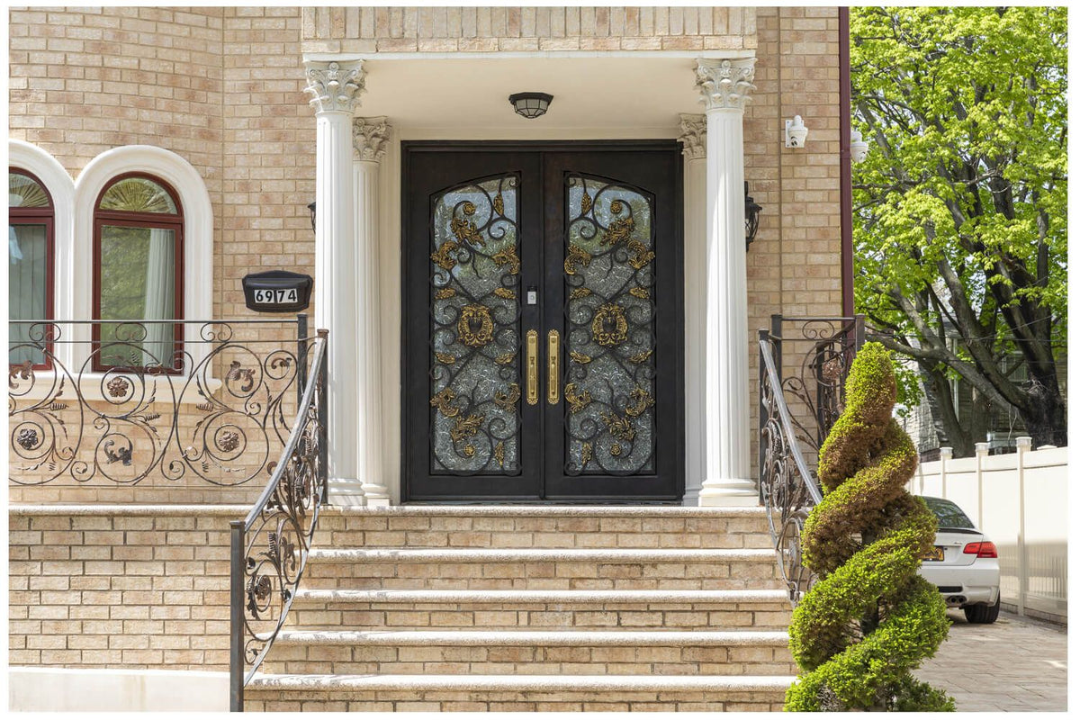 Nova Royal Series Wrought Iron Custom Exterior Door Style 033 Buy Doors ...