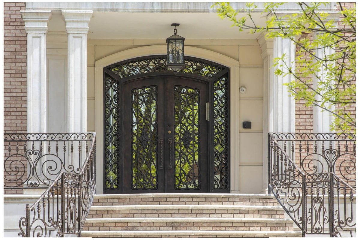 Nova Royal Series Wrought Iron Custom Exterior Door Style 048 Buy Doors ...