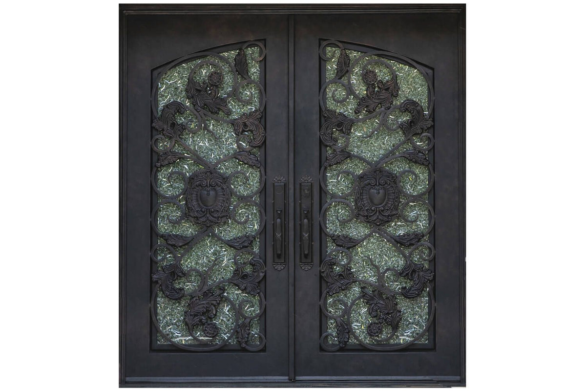 Nova Royal Series Wrought Iron Custom Exterior Door Style 049 Buy Doors ...