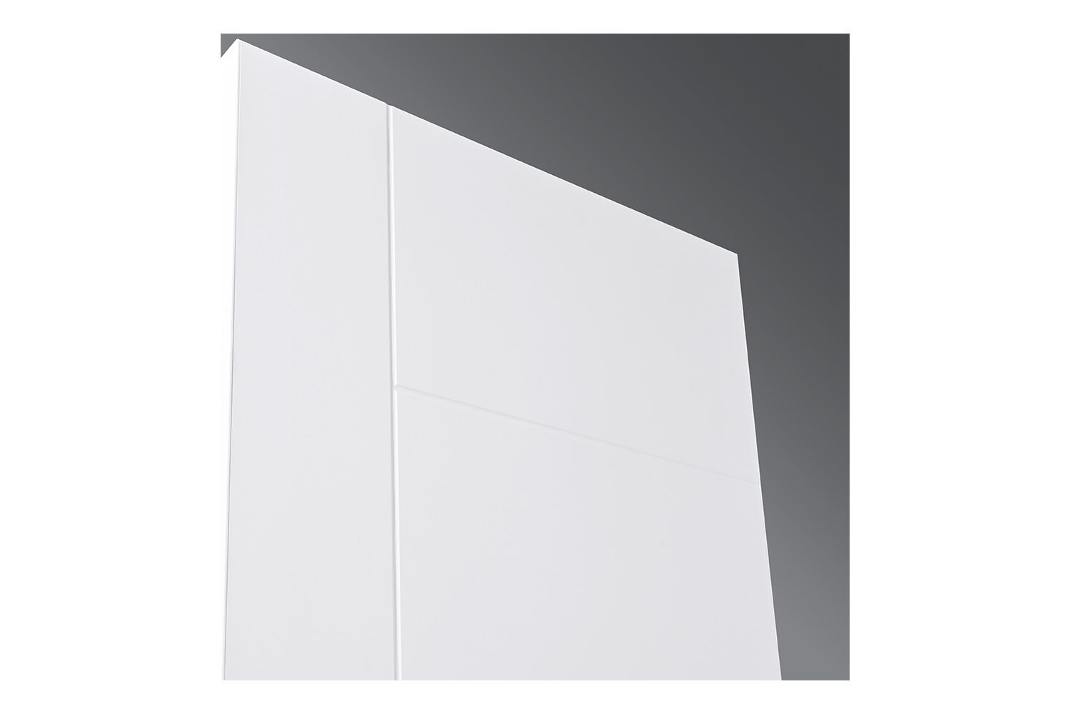 Nova Groove Soft White Laminated Traditional interior Door | Barn Door ...