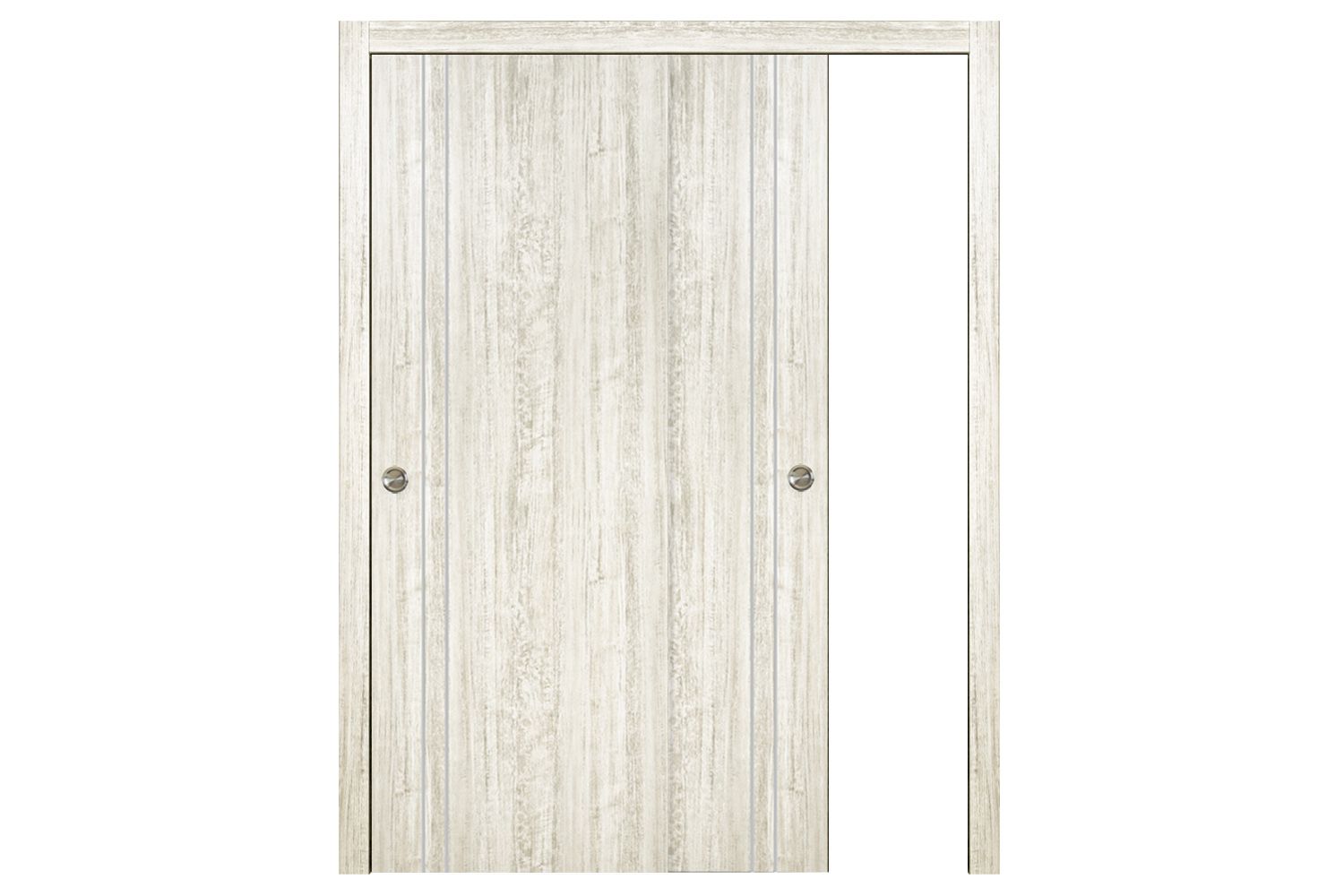 Nova HG-002V Light Aloe Wood Laminated Modern Interior Door | ByPass ...