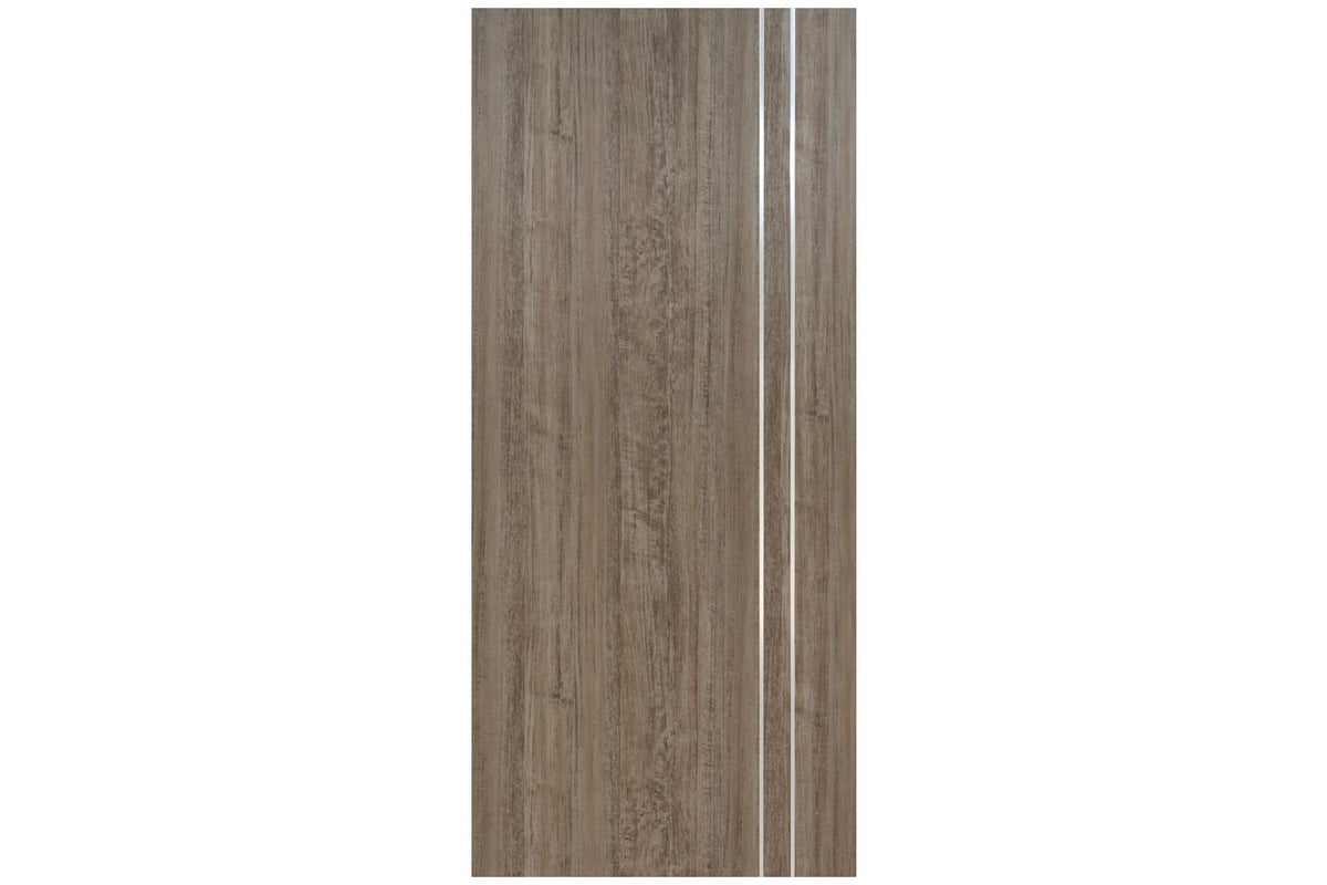 Nova HG-002VR Dark Aloe Wood Laminated Modern Interior Door | Magic ...
