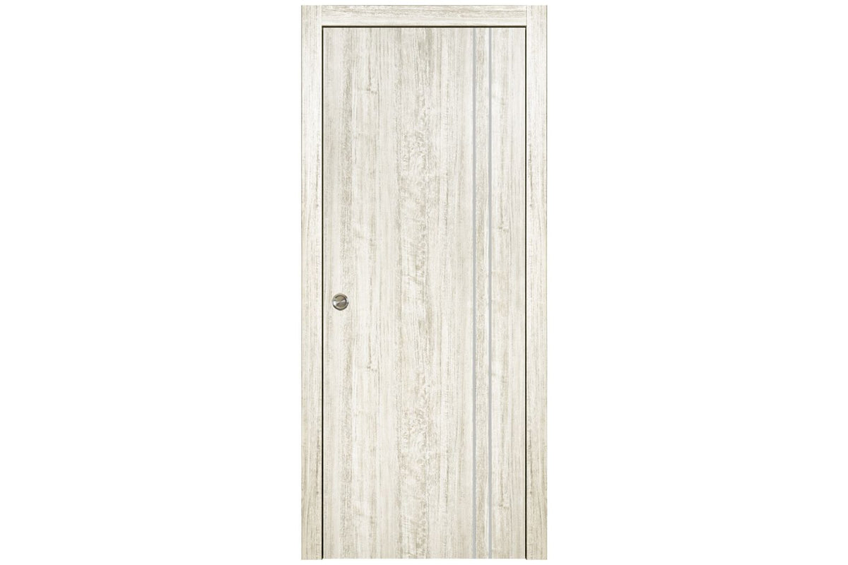 Nova HG-002VR Light Aloe Wood Laminated Modern Interior Door | Buy ...