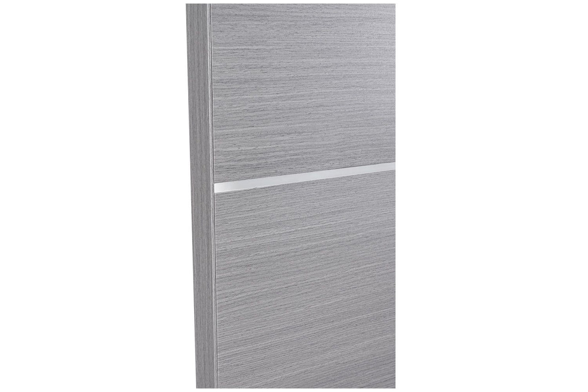 Nova HG008 Silver Wood Laminated Modern Interior Door | Buy Doors ...
