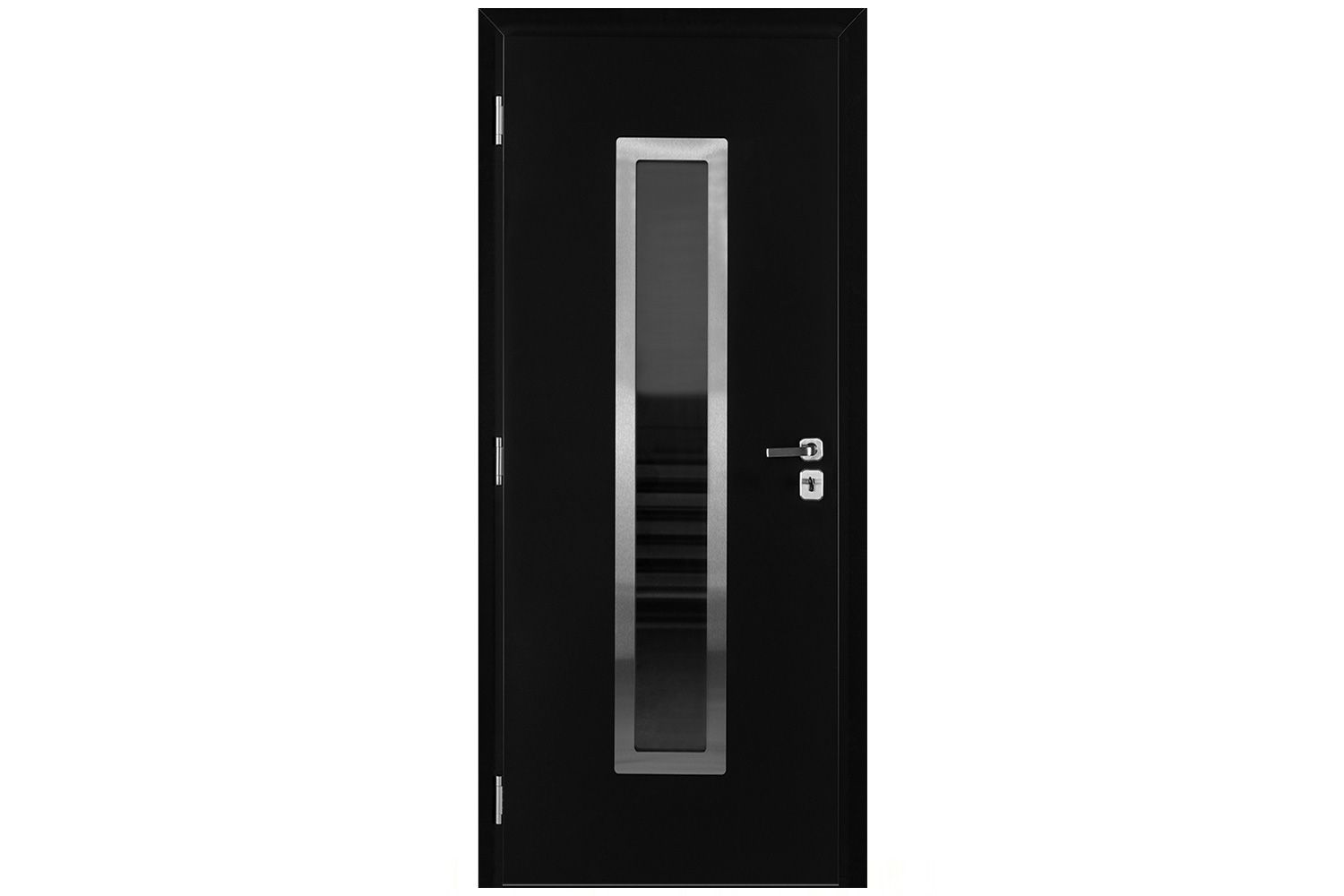 Nova Inox S1 Black Exterior Door | Buy Doors Online – My City Doors
