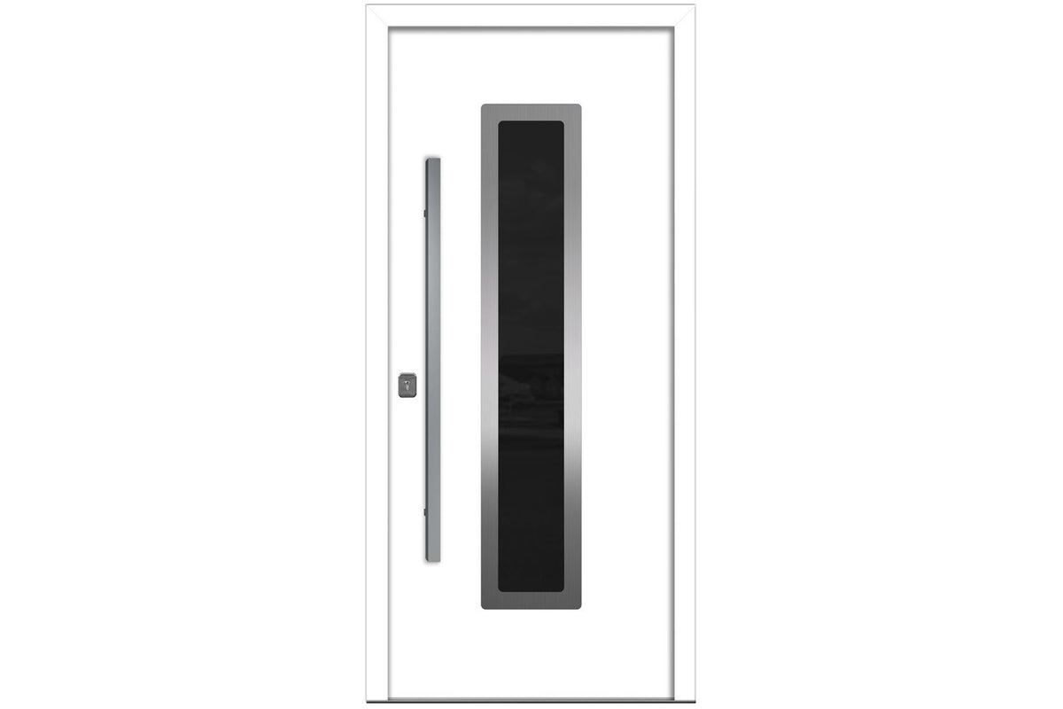 Nova Inox S1 White Exterior Door | Buy Doors Online