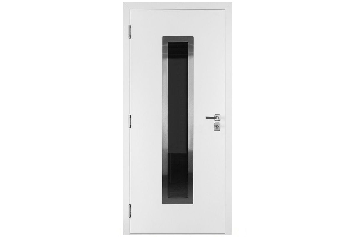 Nova Inox S1 White Exterior Door | Buy Doors Online