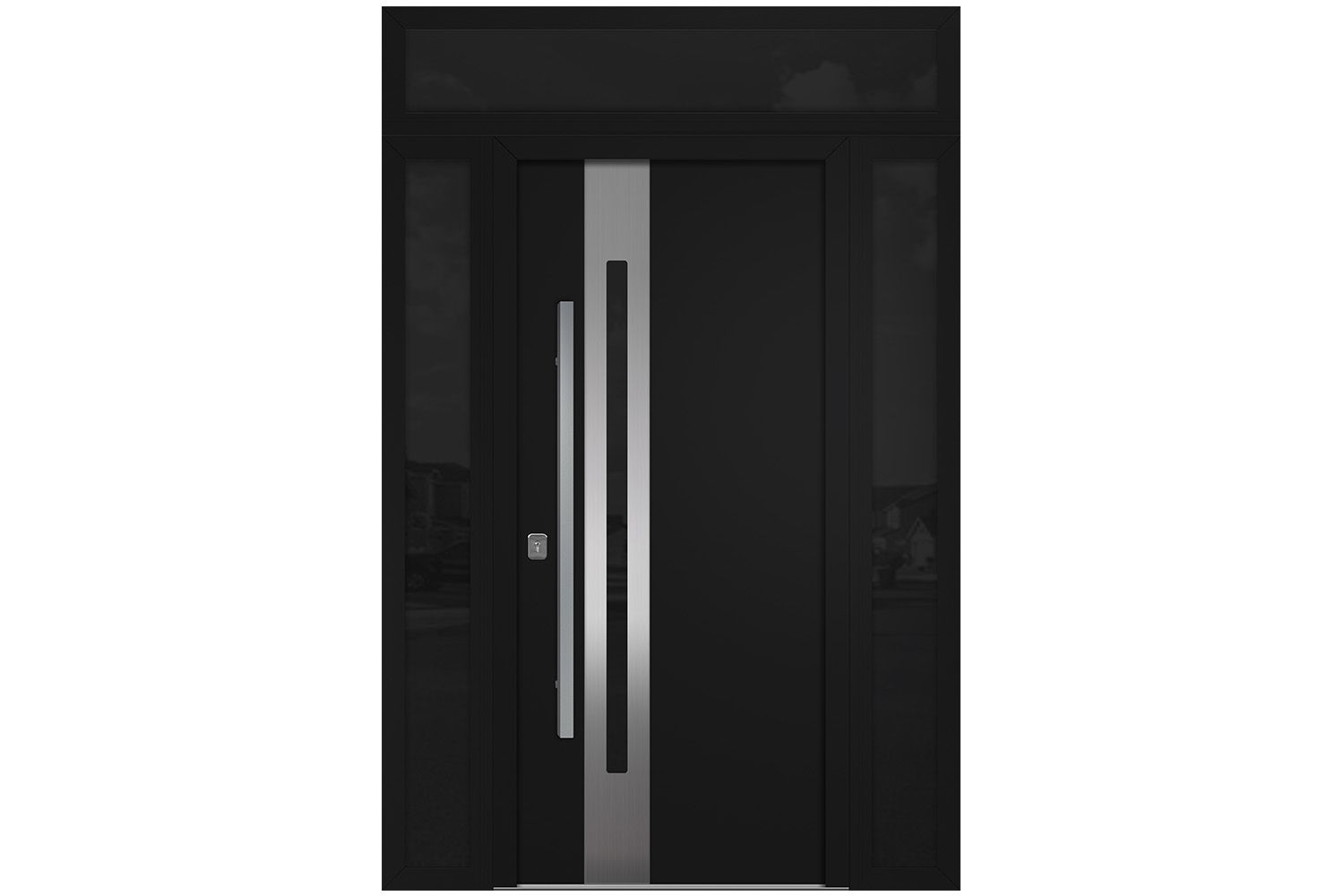 Nova Inox S2 Black Exterior Door | Buy Doors Online