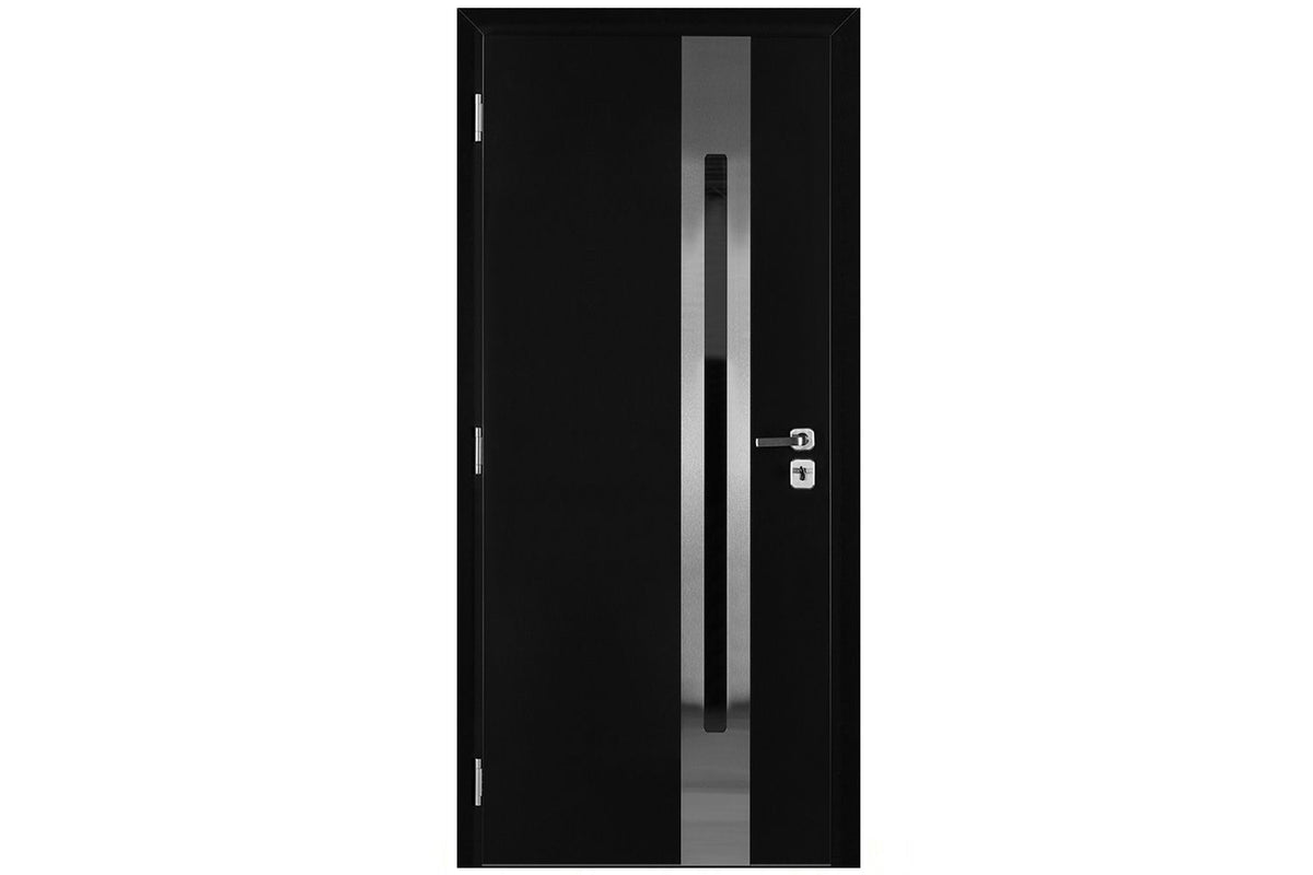 Nova Inox S2 Black Exterior Door | Buy Doors Online – My City Doors