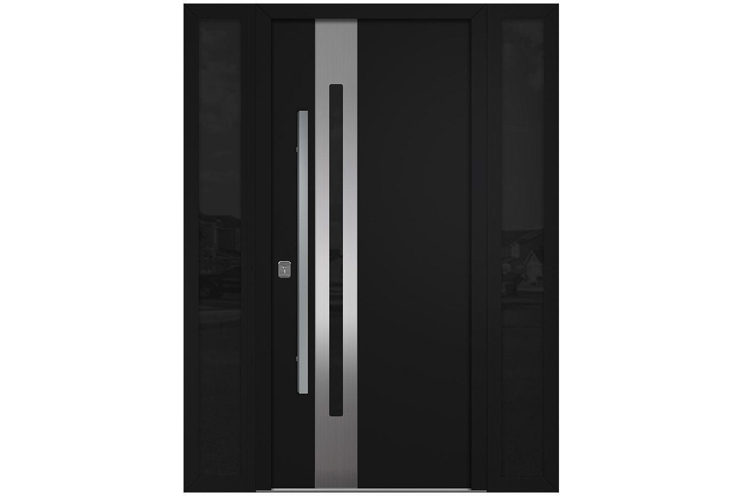 Nova Inox S2 Black Exterior Door | Buy Doors Online – My City Doors