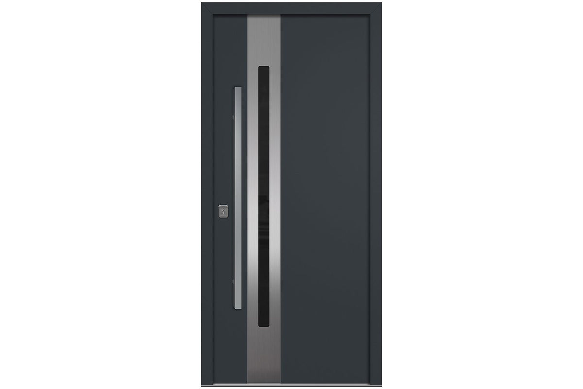 Nova Inox S2 Gray Exterior Door | Buy Doors Online – My City Doors