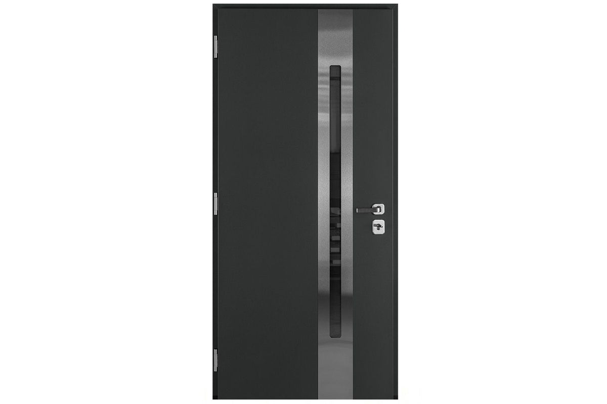 Nova Inox S2 Gray Exterior Door | Buy Doors Online – My City Doors