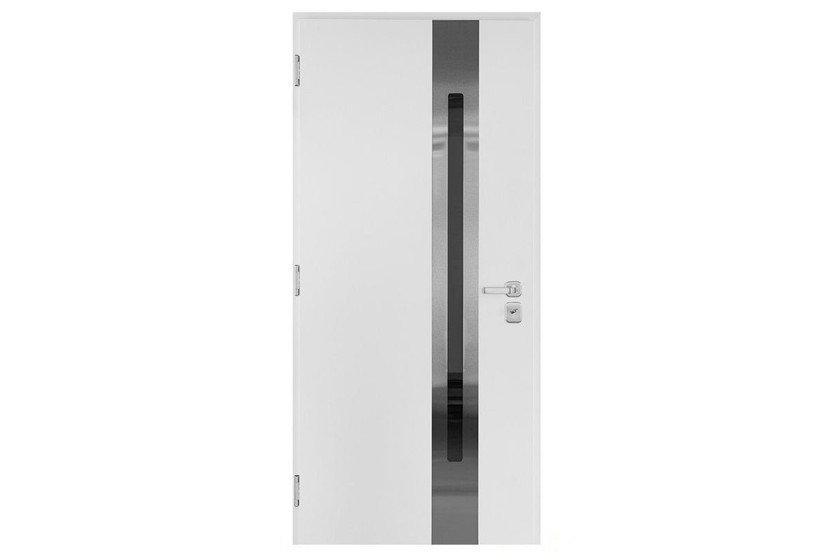 Nova Inox S2 White Exterior Door | Buy Doors Online – My City Doors