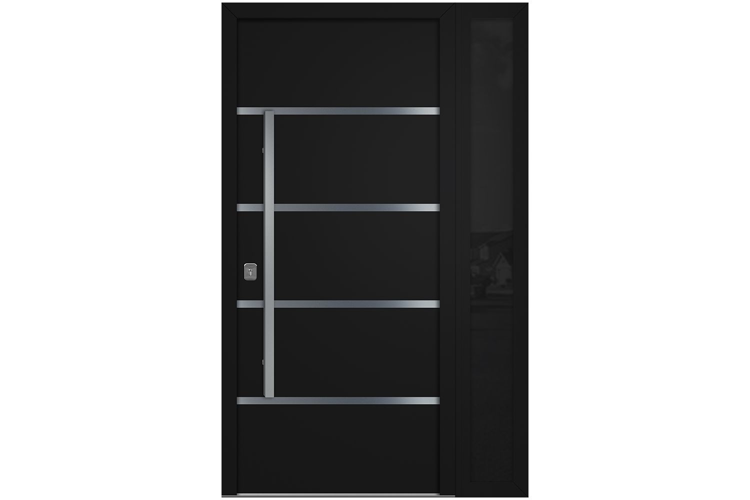 Nova Inox S3 Black Exterior Door | Buy Doors Online – My City Doors