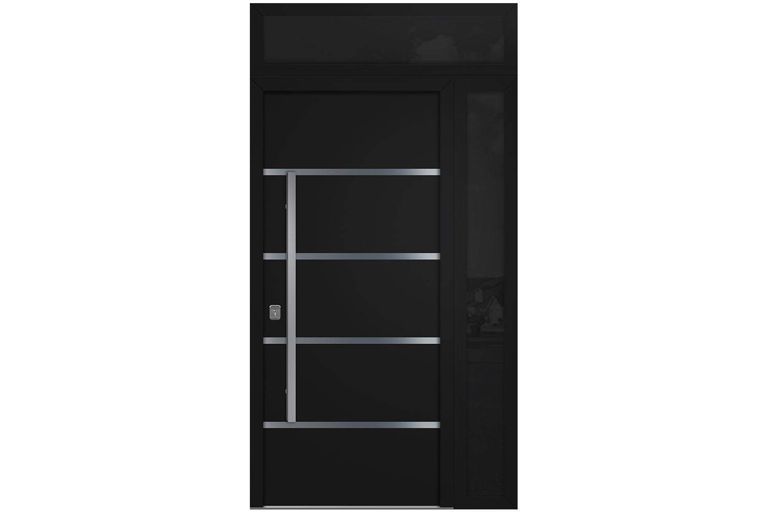 Nova Inox S3 Black Exterior Door | Buy Doors Online – My City Doors