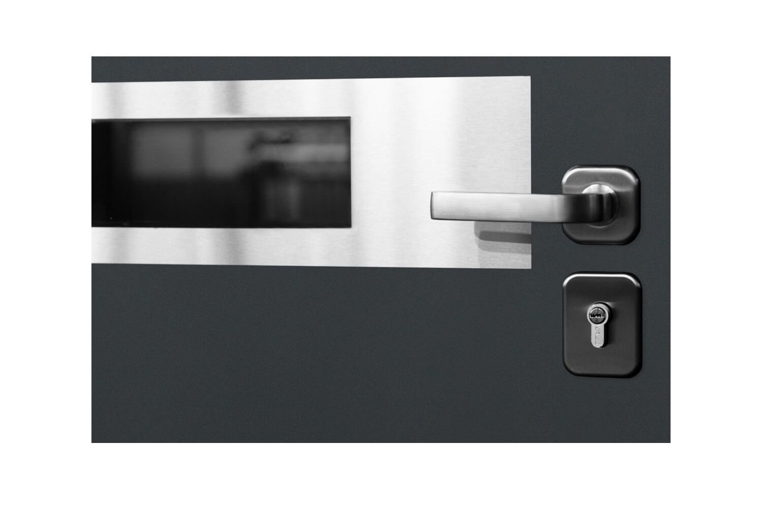 Nova Inox S4 Gray Exterior Door | Buy Doors Online