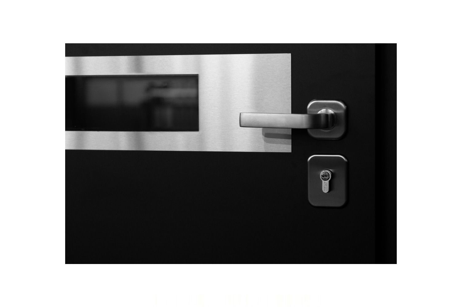 Nova Inox S5 Black Exterior Door | Buy Doors Online