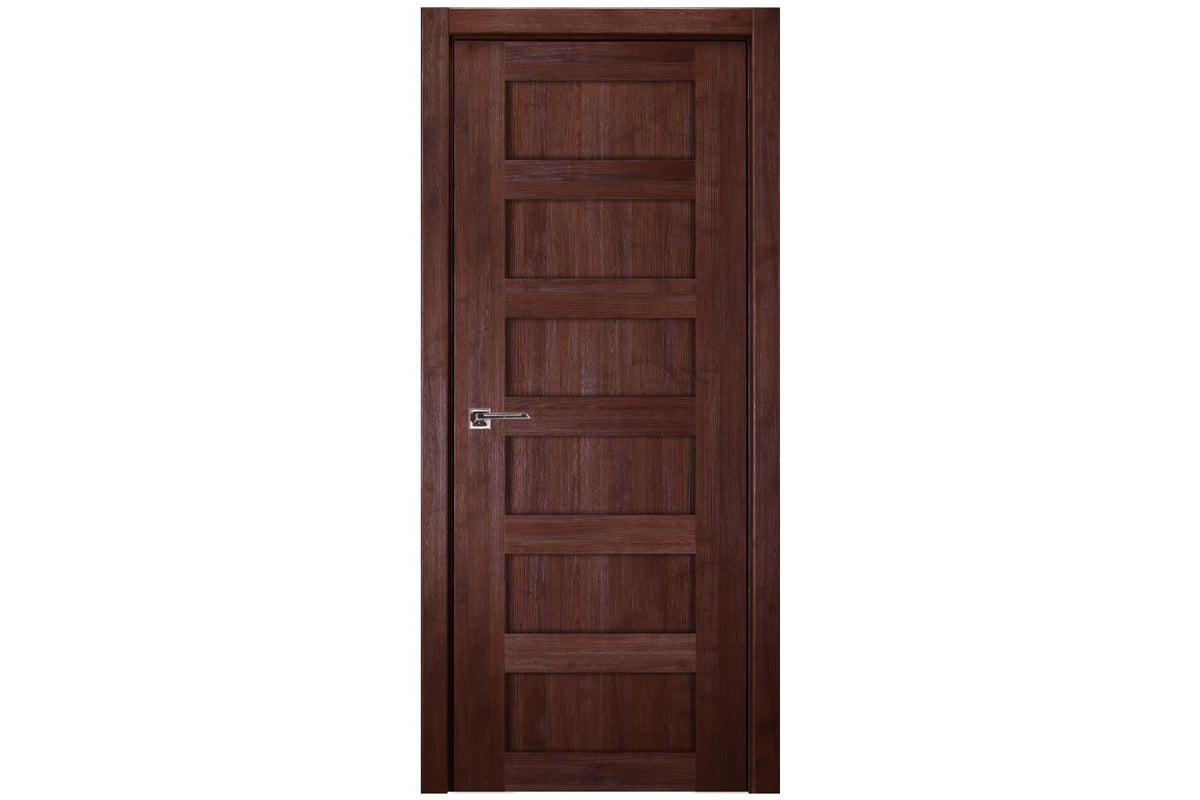 Nova Italia Stile 6 Lite Prestige Brown Laminate Interior Door | Buy ...