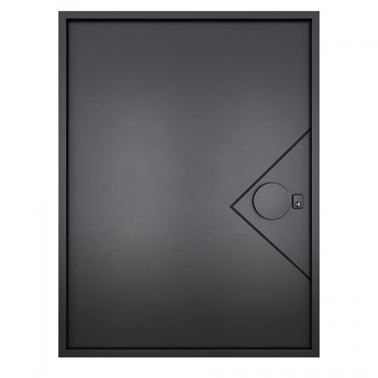 Nova Royal Series Pivot Wrought Iron Custom Exterior Door | Style 002 ...