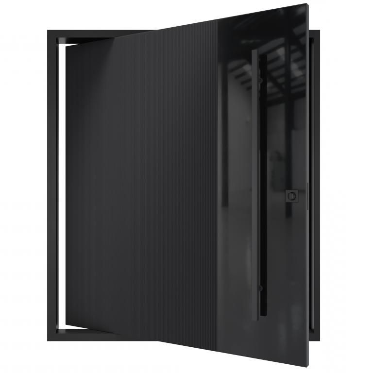 Nova Royal Series Pivot Wrought Iron Custom Exterior Door | Style 008 ...