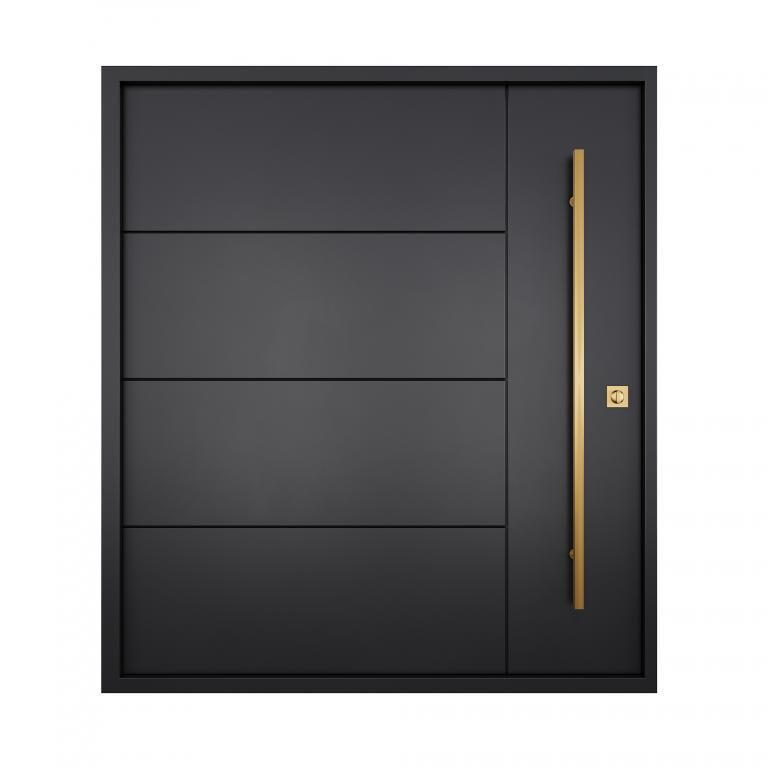 Nova Royal Series Pivot Wrought Iron Custom Exterior Door | Style 012 ...