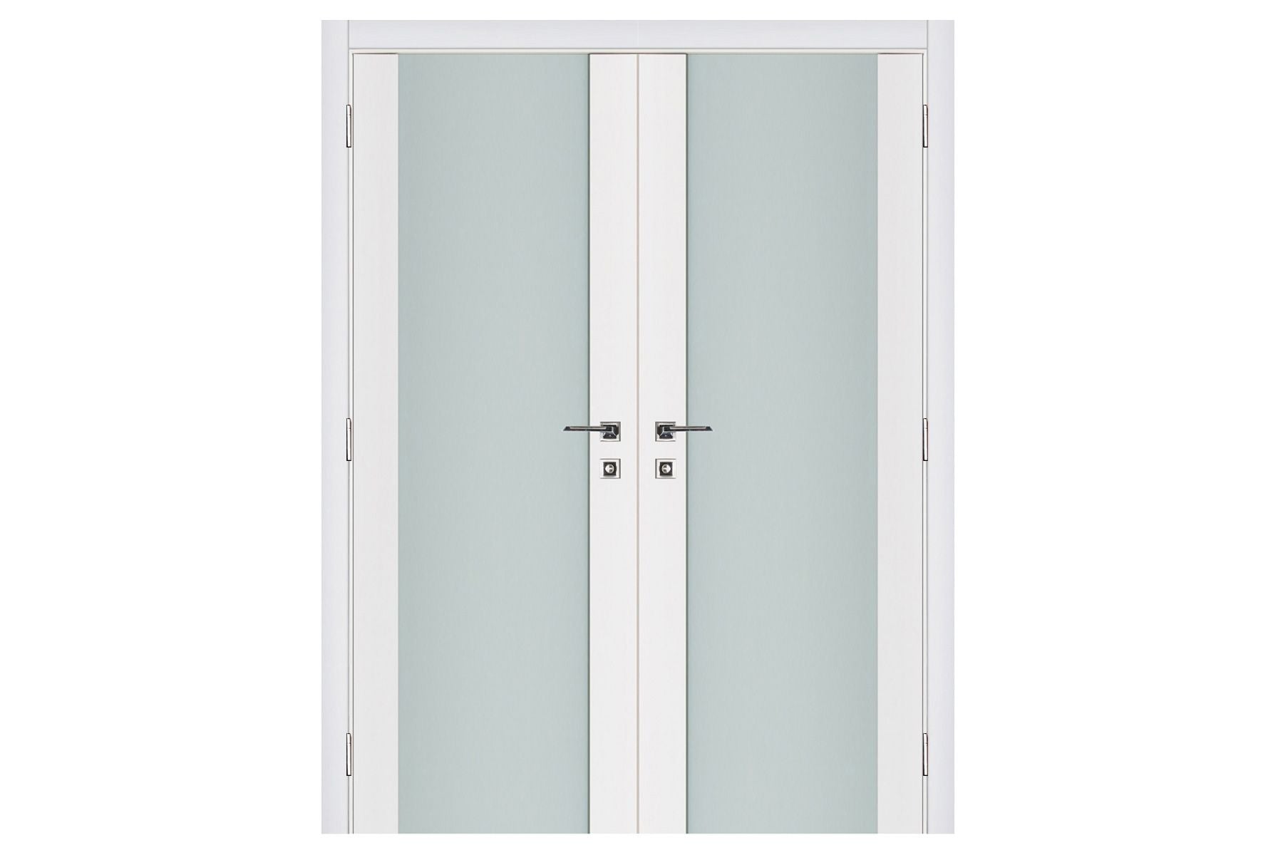 Nova Triplex 001 Soft White Laminated Modern Interior Door | Buy Doors ...