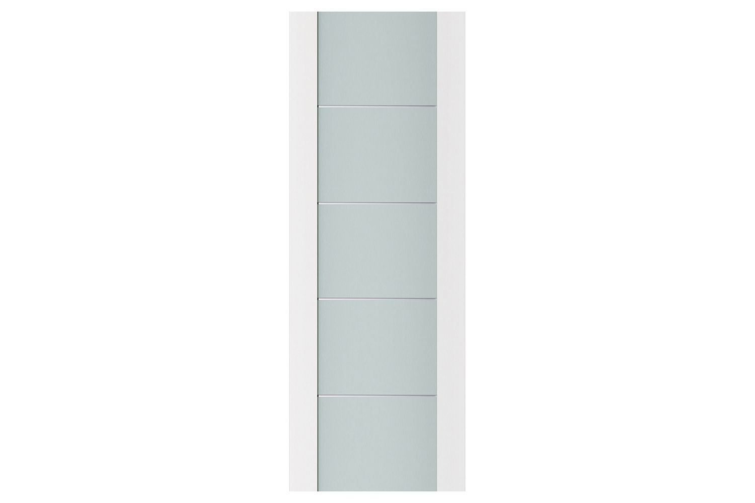 Nova Triplex 007 Soft White Laminated Modern Interior Door | ByPass ...