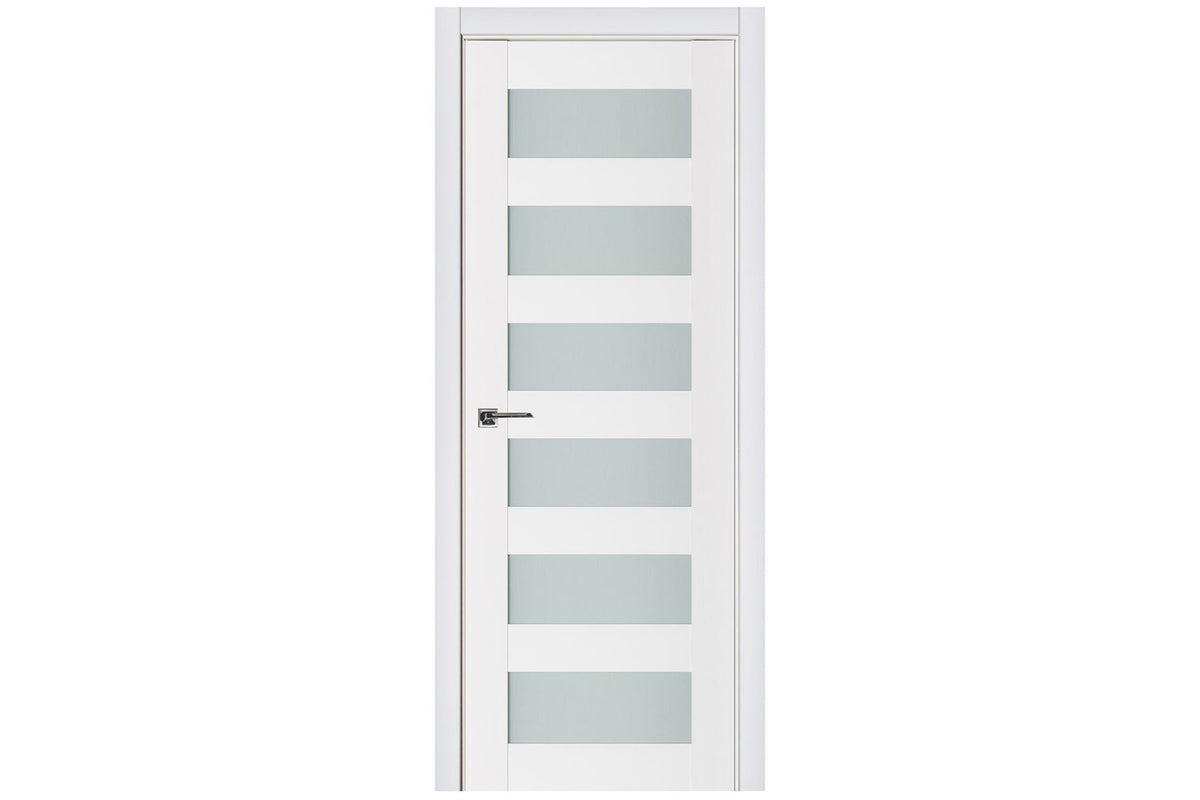 Nova Triplex 023 Soft White Laminated Modern Interior Door | Buy Doors ...