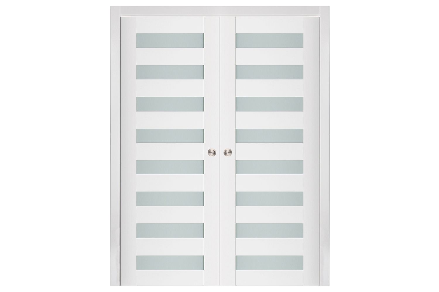 Nova Triplex 025 Soft White Laminated Modern Interior Door | Buy Doors ...