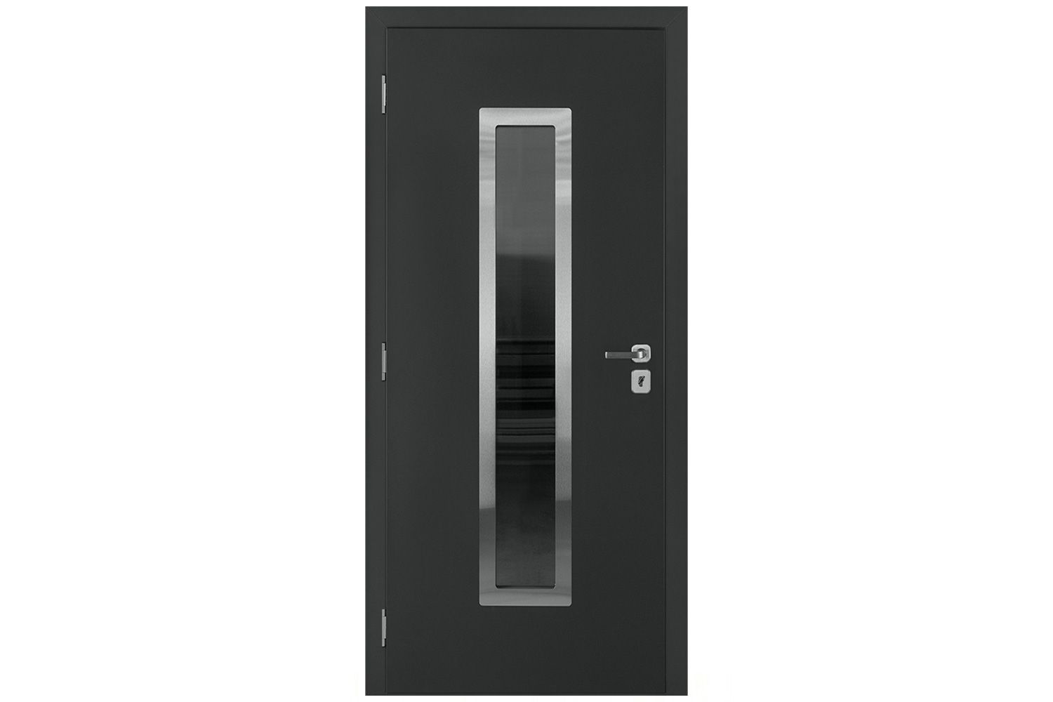 Nova Inox S1 Gray Modern Exterior Door | Buy Doors Online