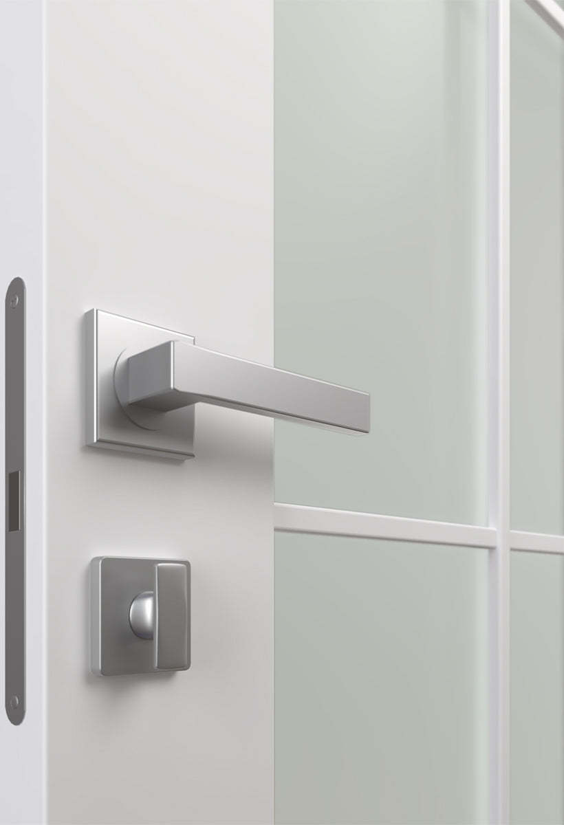 Perla Vetro Snow White Frameless Belldinni Modern Interior Door | Buy ...