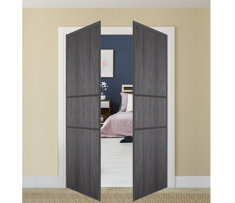 Nova Pivot Closet Doors - Style 06 | Panel Door | Swing Door | Swiss ...