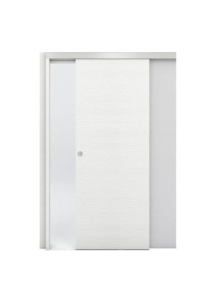 Nova Braga Laminated Modern Interior Bypass Door