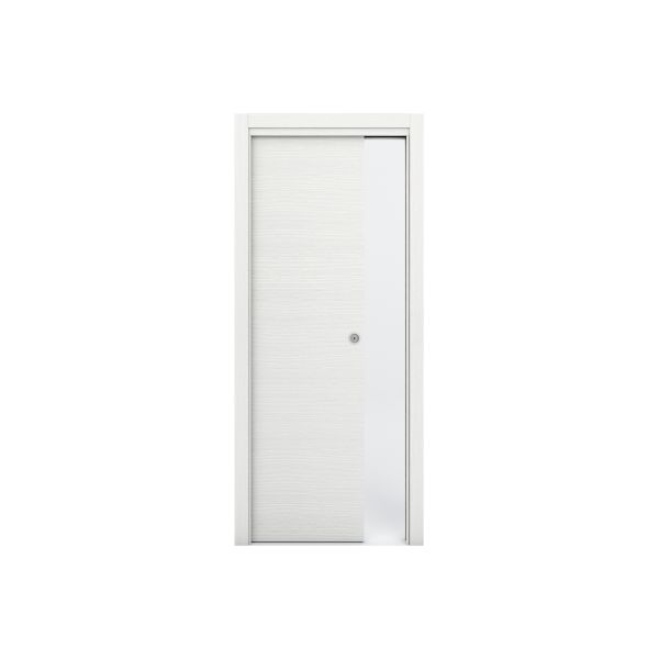 Nova Braga Bianco Matrix Laminated Modern Interior Door | Buy Doors ...