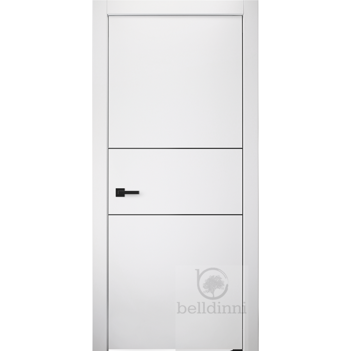 Palladio 2H Black | Modern Interior Door | Bianco Noble | Buy Doors ...