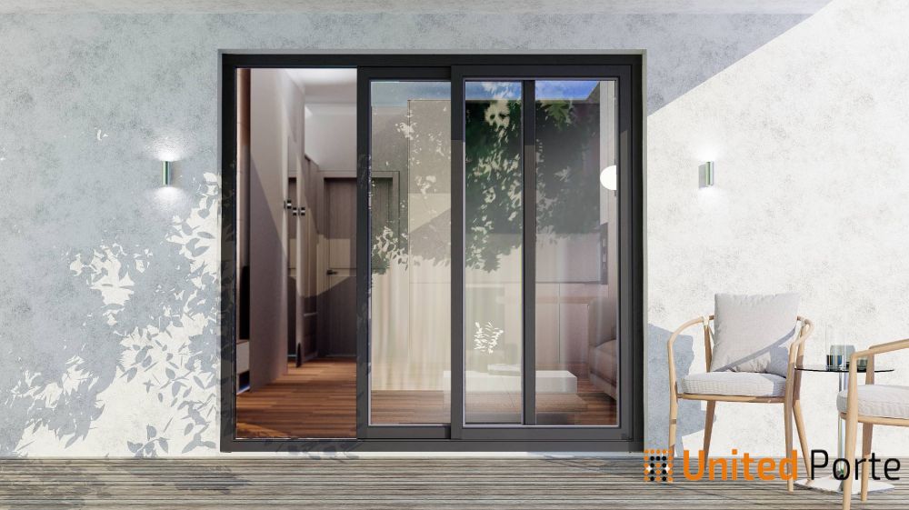 Patio Exterior Metal-Plastic Sliding Doors | Modern Exterior Door | Buy ...