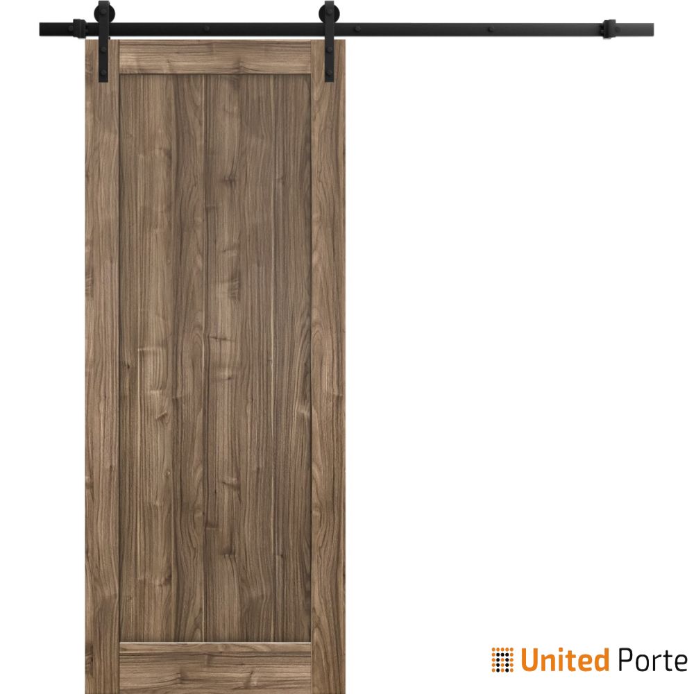 Sliding Barn Door with Hardware | Wooden Solid Panel Interior Doors ...