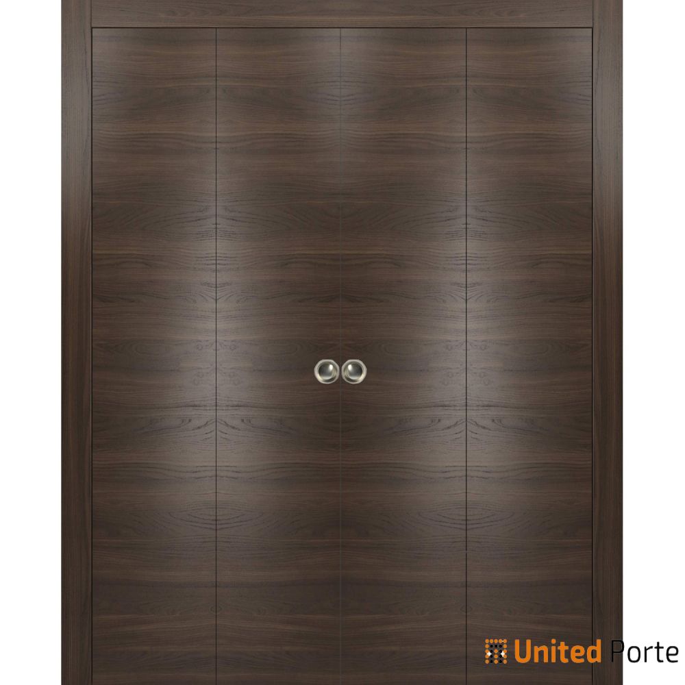 Sliding Closet Bi-fold Door with Frames | Wood Solid Bedroom Wardrobe ...